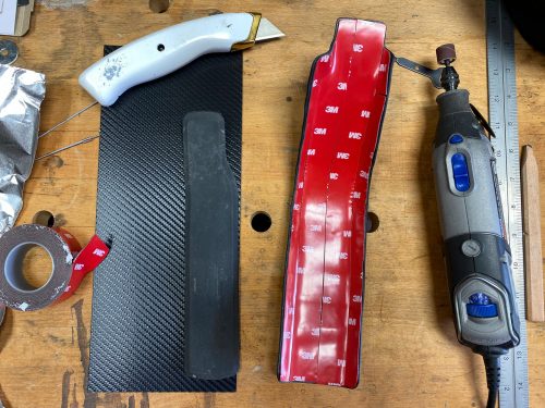 DIY custom-molded Kydex frame protection