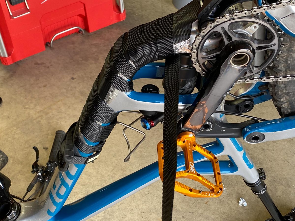 DIY custom-molded Kydex frame protection